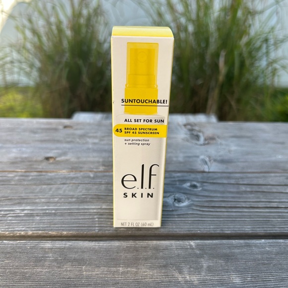ELF | Skincare | Elf Suntouchable Primer Sun Protection Spray Spf 45 ...